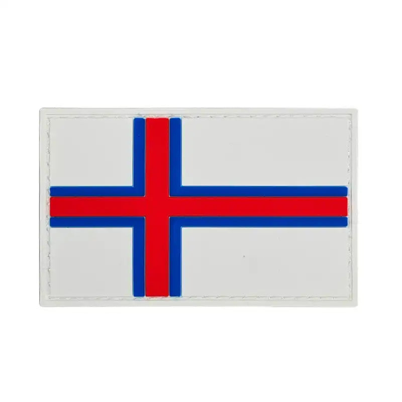 Faroe Islands Flag Patch | Airsoft Patches - Badges UK