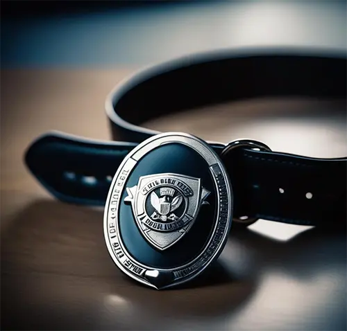 What does the black band on a police badge mean – Badges UK