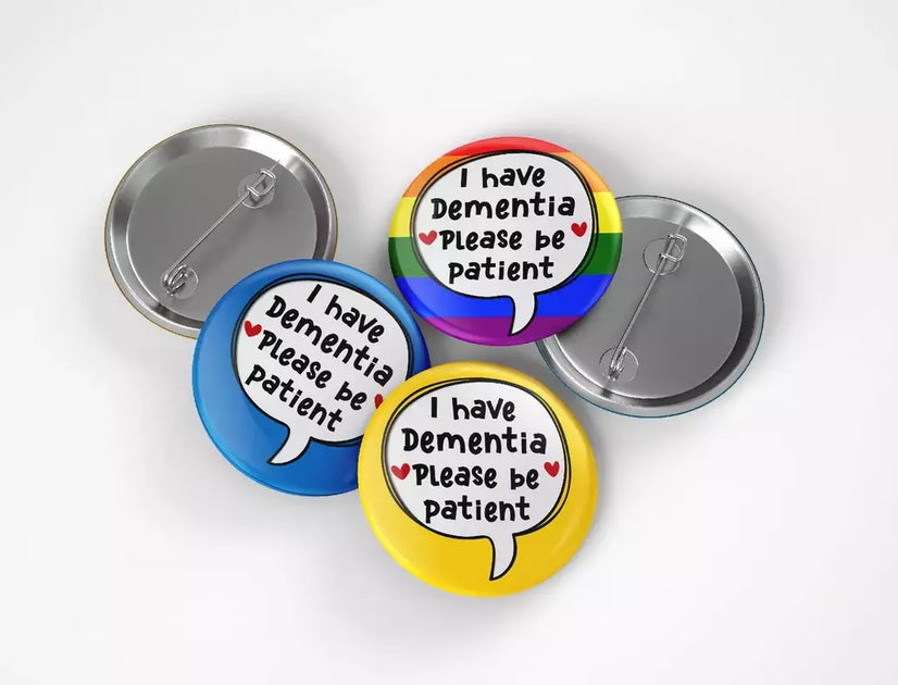 Buy Dementia Badges - Forget Me Not Pin Badge – Badges UK