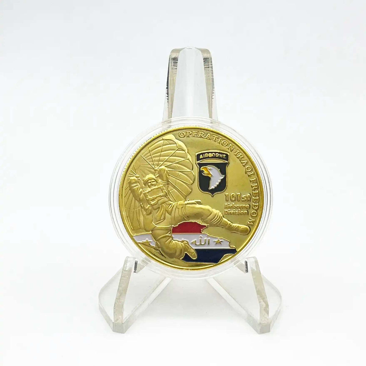 U.S. Army 101st Airborne Division Challenge Coin – Badges UK