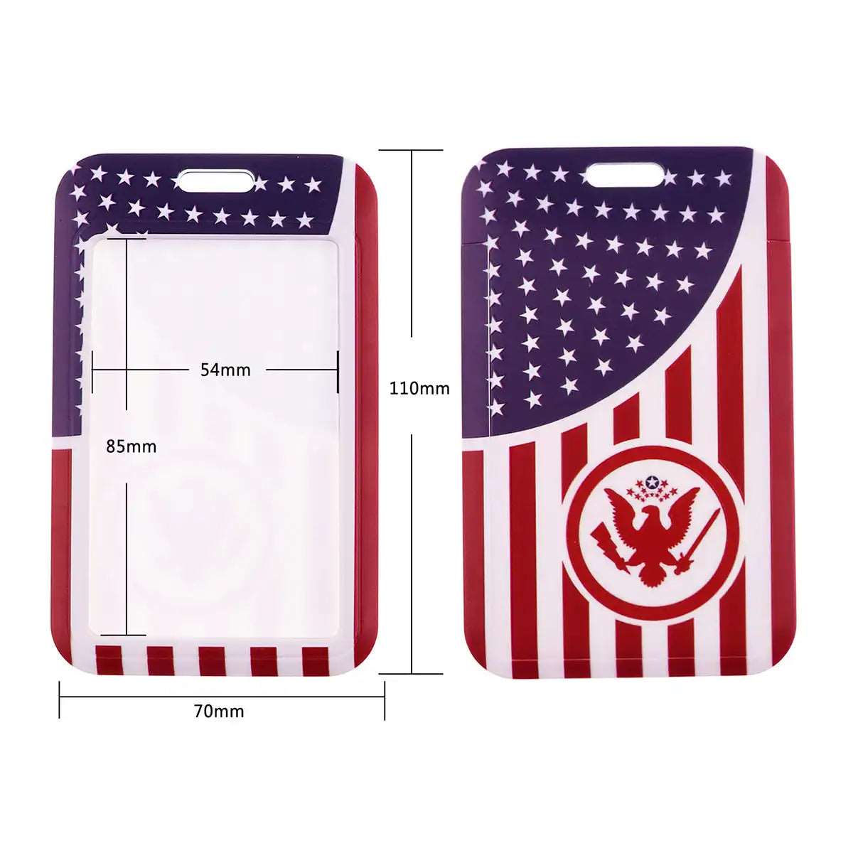 American flag Lanyard - Badges UK