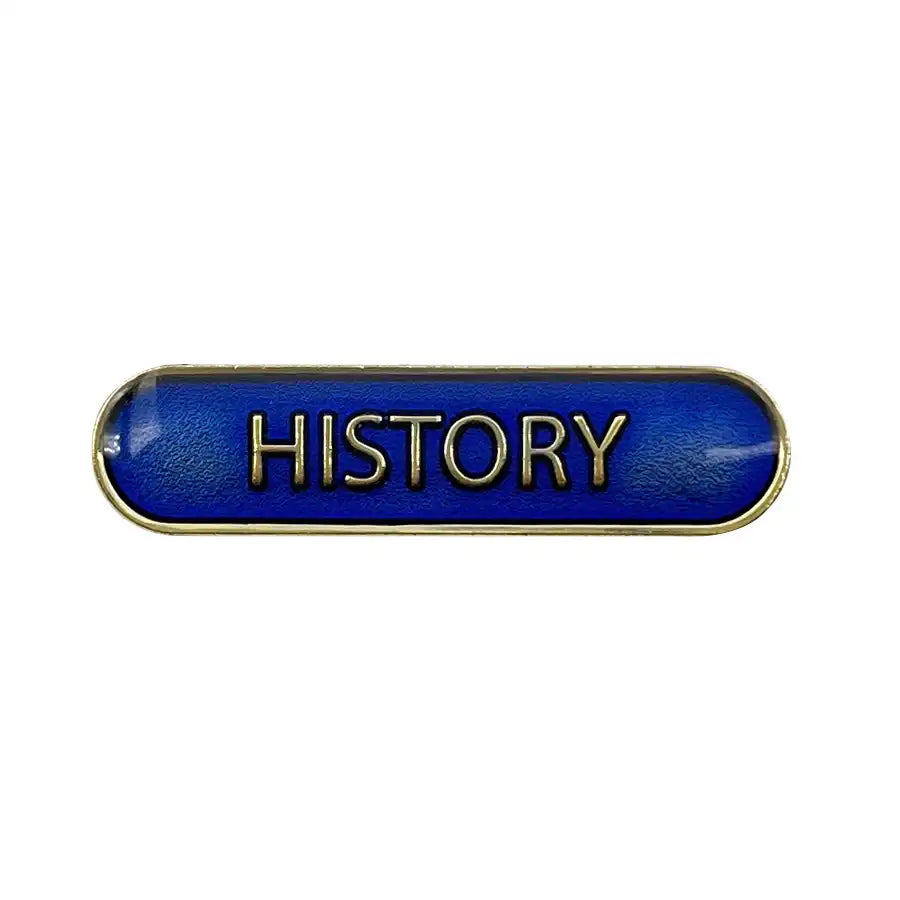 Get HISTORY Bar Badge | Incredible Value £0.79 – Badges UK
