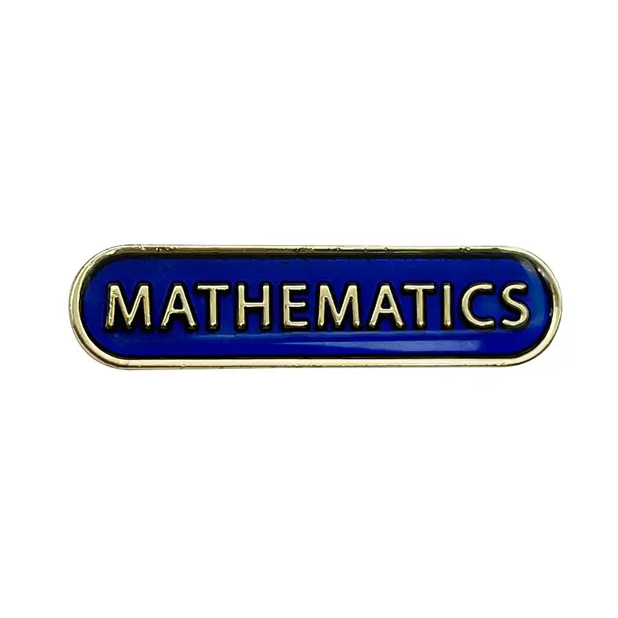 Mathematics Badge [Save 7.5%] | Badges UK