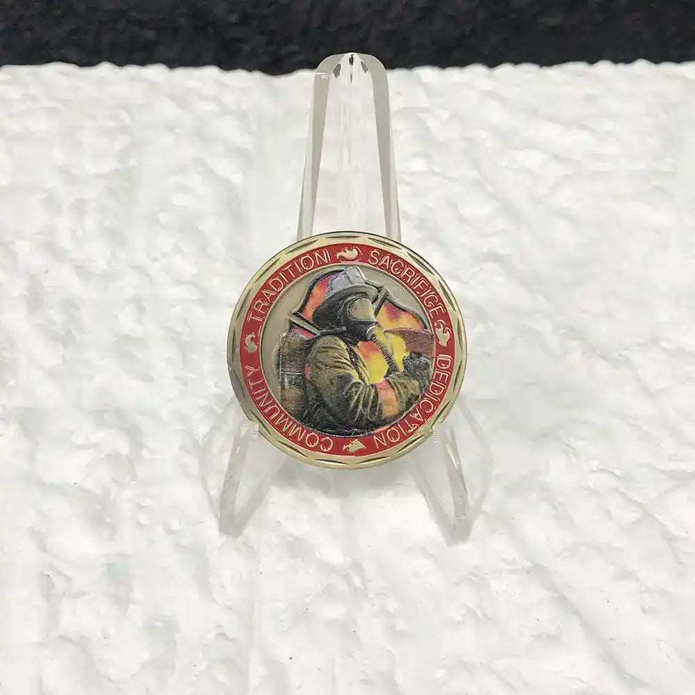 Firefighter Challenge Coins – Badges UK