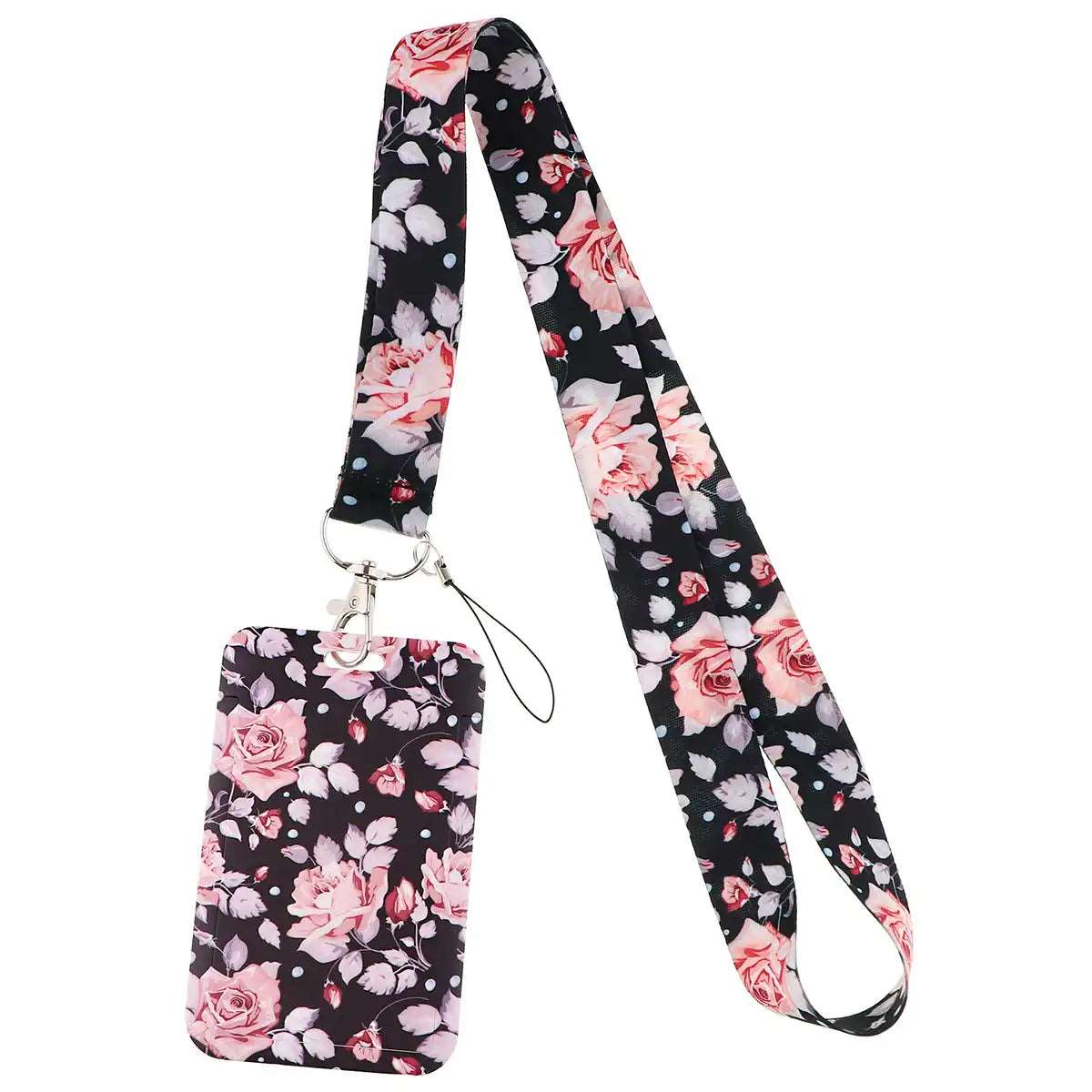 Floral Lanyard | Badges UK