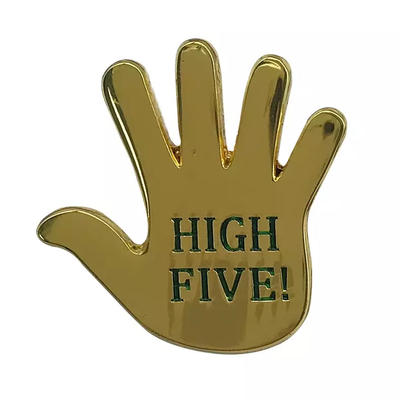 HIGH FIVE Hand Badge – Badges UK