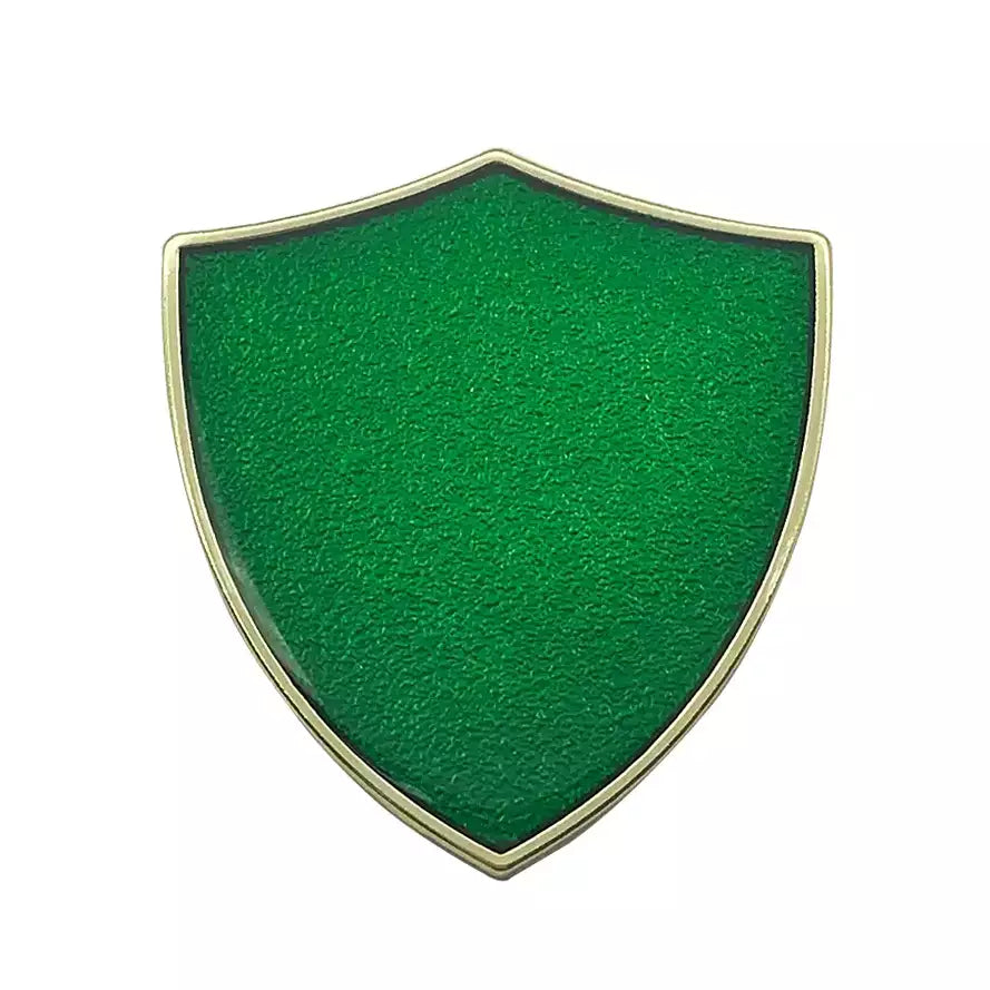 'PLAIN' Shield Badge – Badges UK
