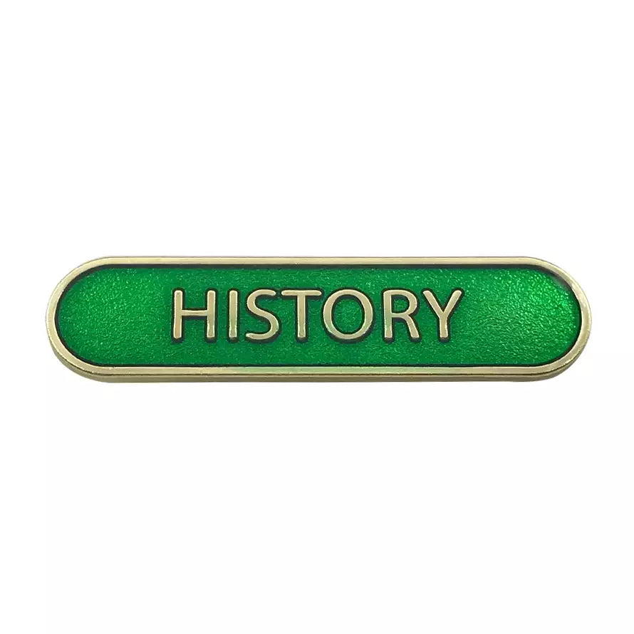 Get HISTORY Bar Badge | Incredible Value £0.79 – Badges UK