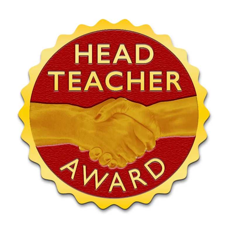 HEAD TEACHER AWARD Badge – Badges UK