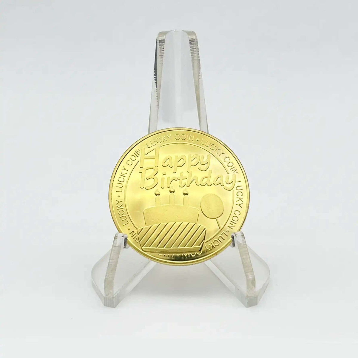 Happy Birthday Coin - 【Top Quality 】 Badges UK