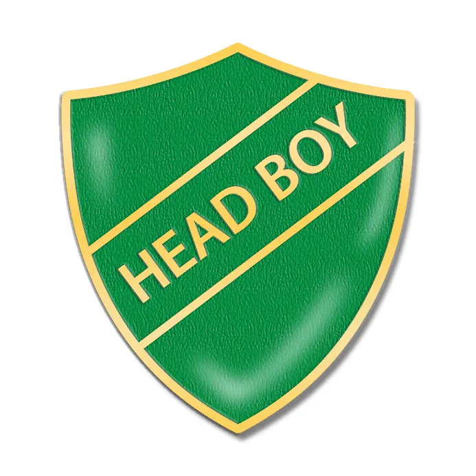 Head Boy Shield Badge – Badges UK