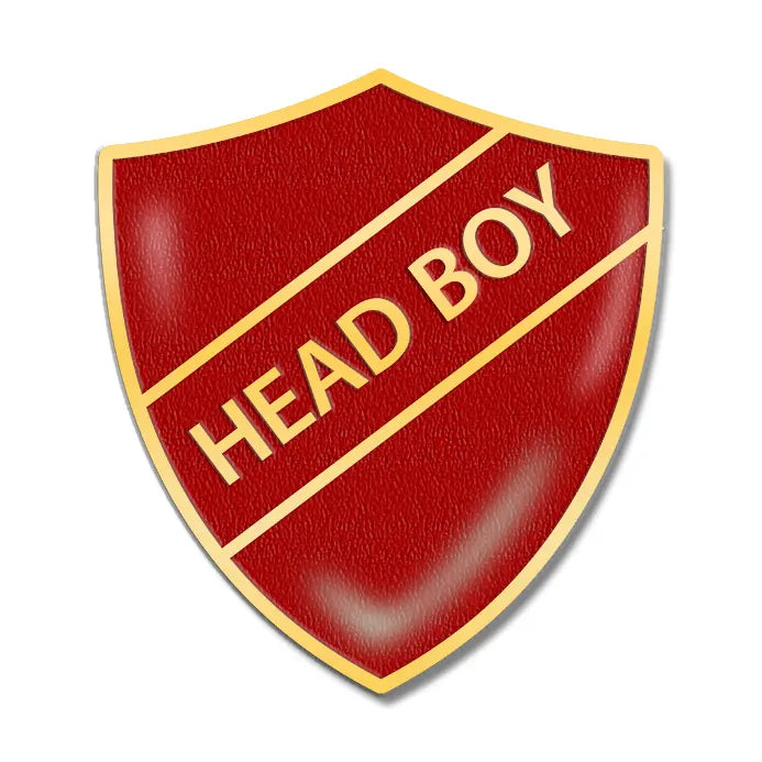 Head Boy Shield Badge – Badges UK