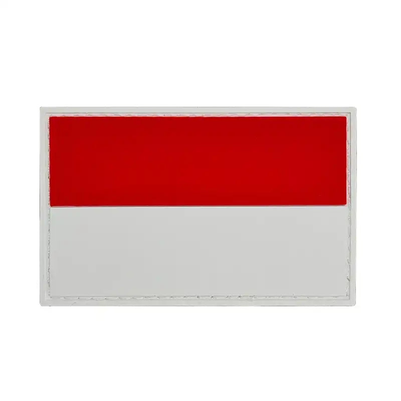 Indonesia Flag Airsoft Patch | PVC Patch Manufacturer | Badges UK