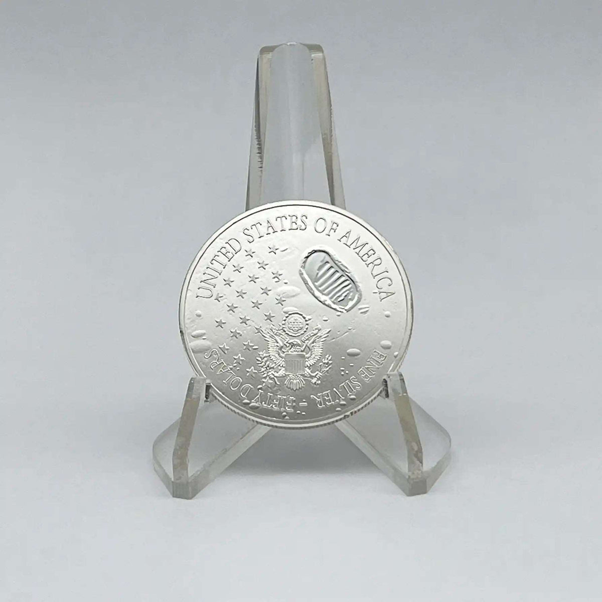 Neil Armstrong Coin | Challenge Coin Maker | Free Shipping | Badges UK