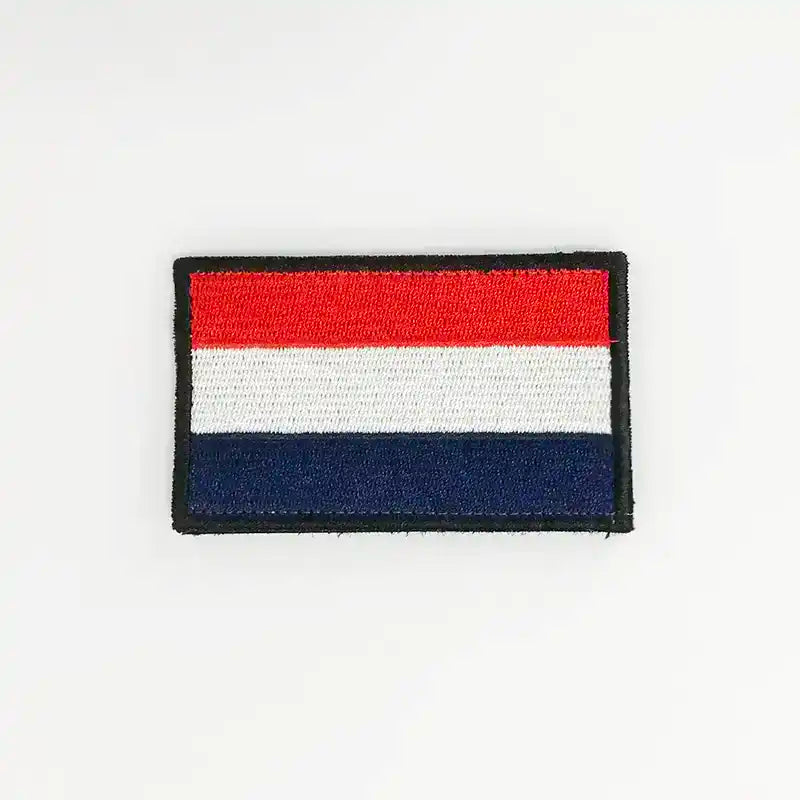 Netherlands Flag Patch / Velcro [ QTY No Minimum ] Badges UK