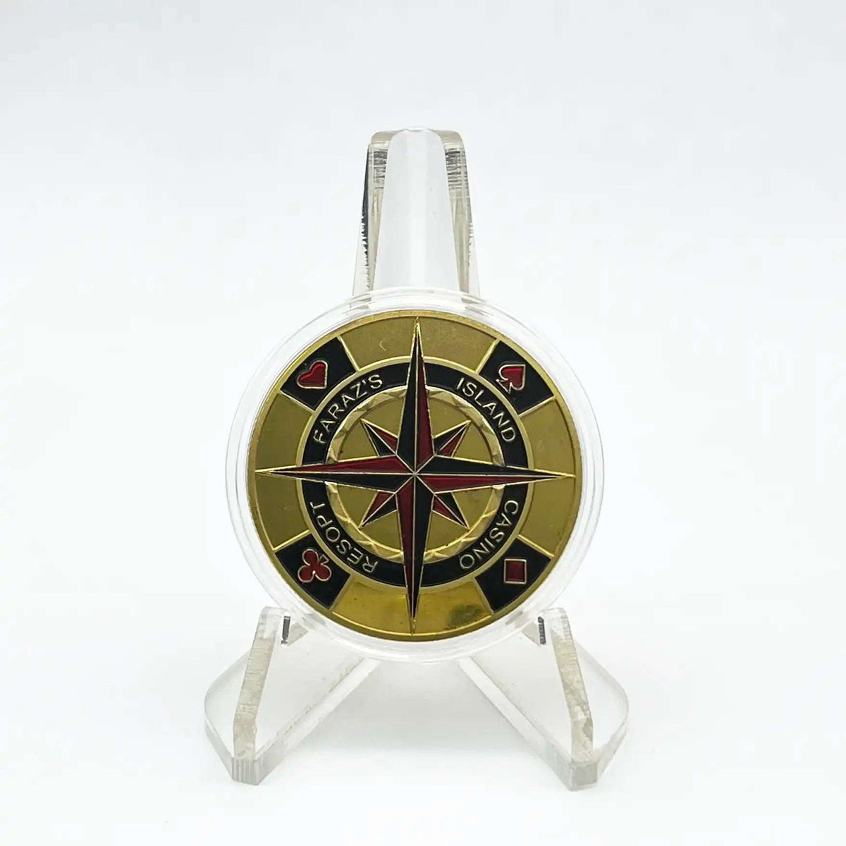 Poker Chip Challenge Coins | Buy Cheap in Bulk from Badges UK