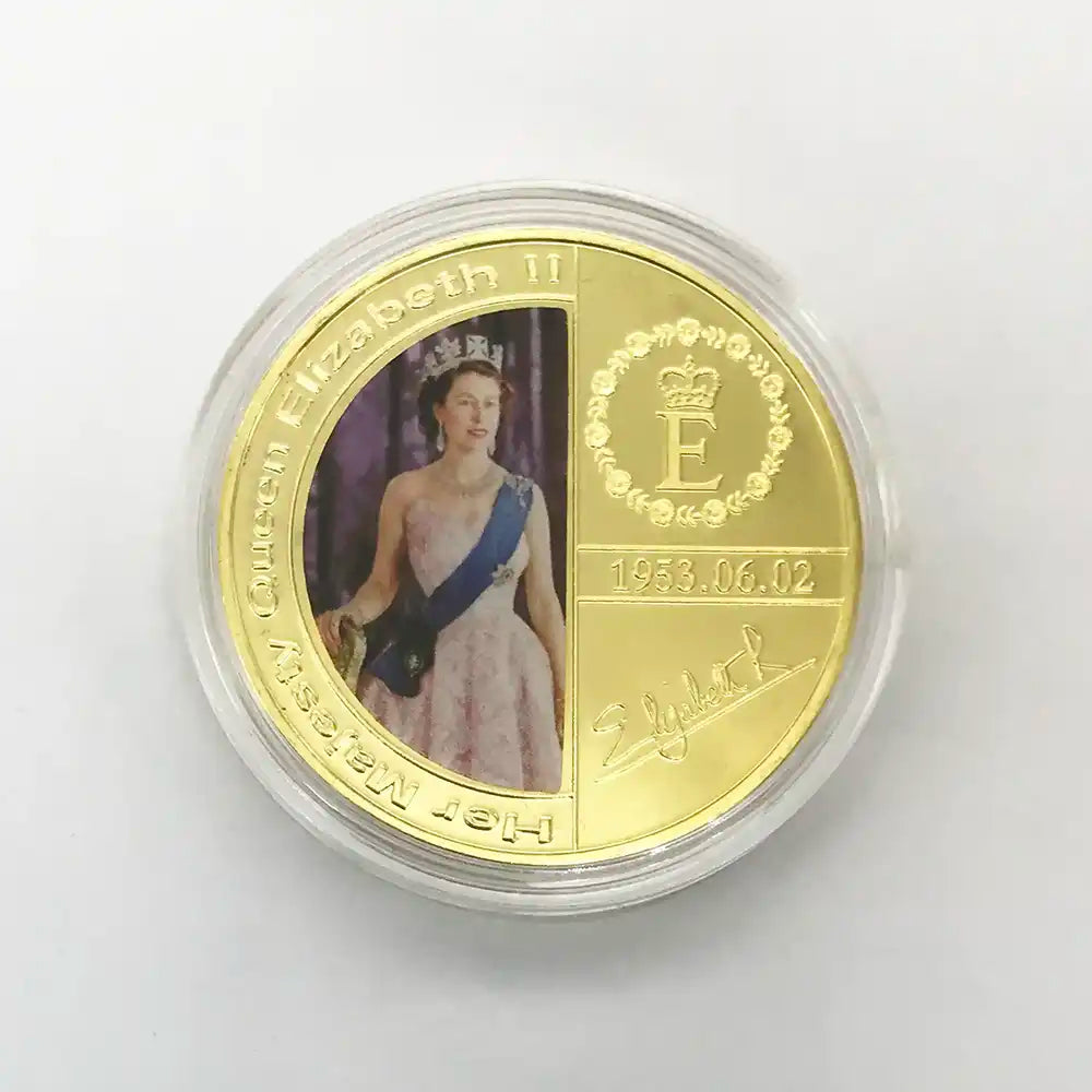 Queen Elizabeth Commemorative Coins [ Top Quality ] Badges UK