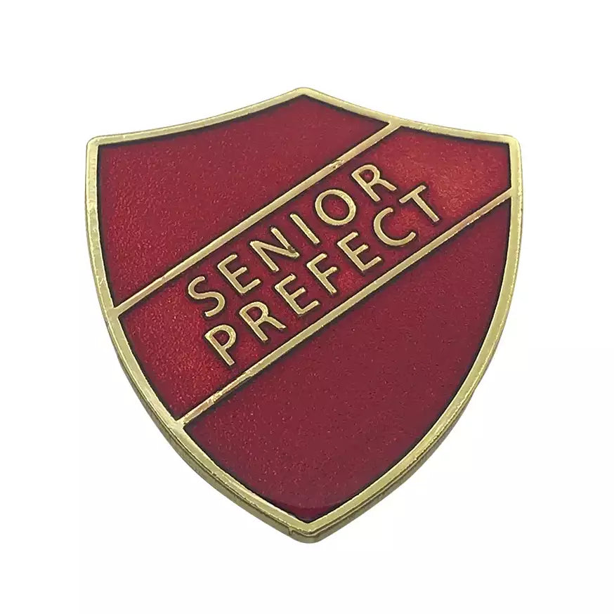 SENIOR PREFECT Shield Badge | 7.5% Off & £0.79 Today – Badges UK