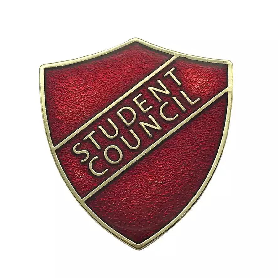 STUDENT COUNCIL Shield Badge – Badges UK