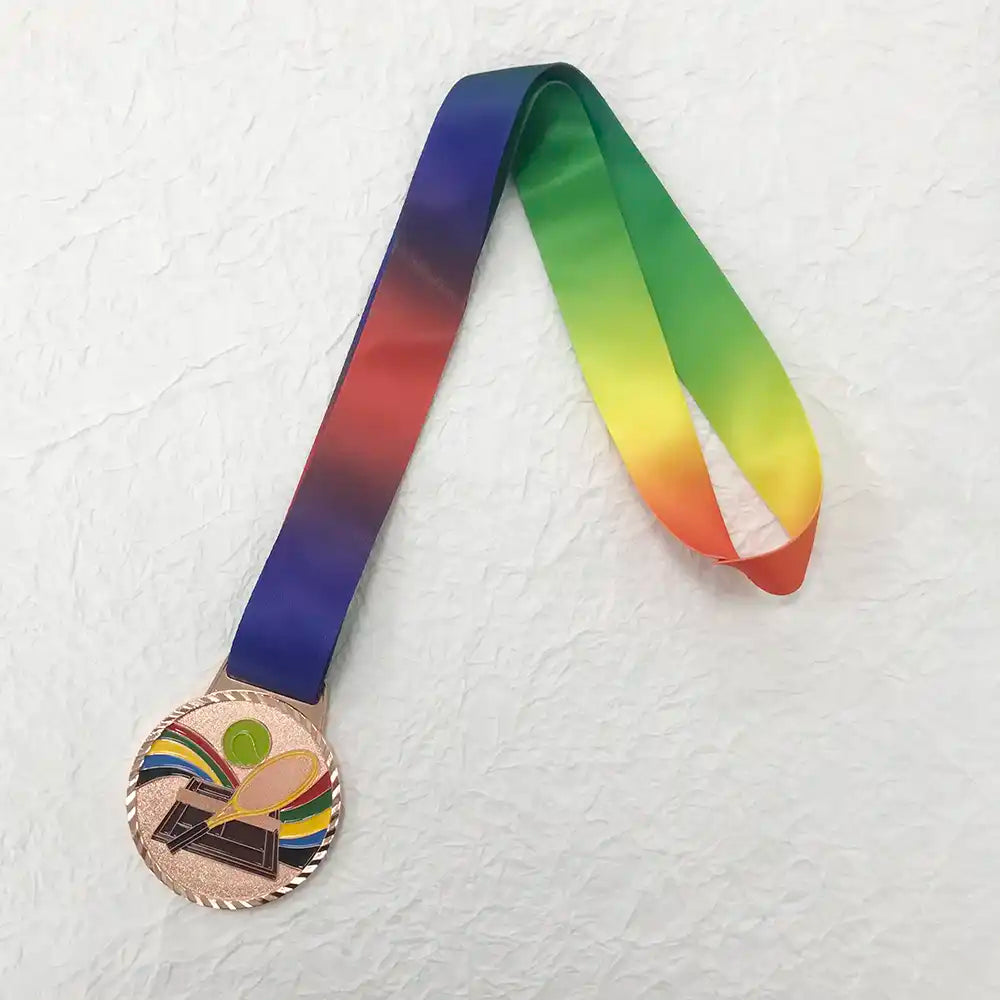 Tennis Medals No Minimum with Free Mold - Badges UK