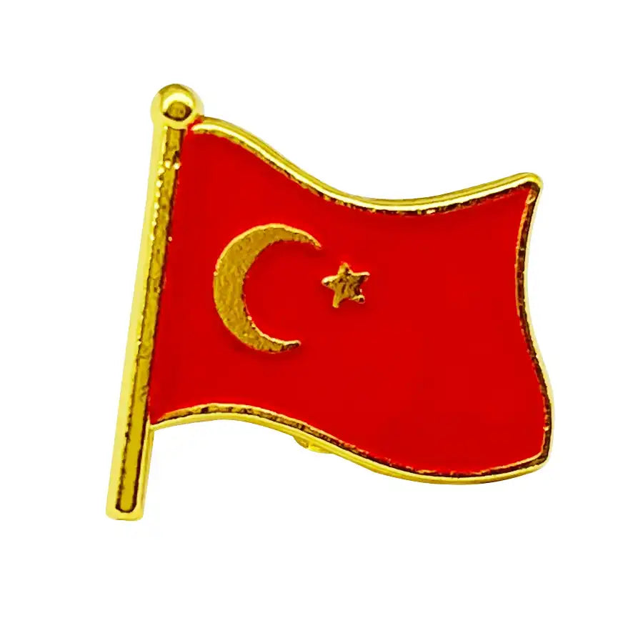 Turkey Badge | 【7.5% OFF】Flag Badges | Badges Maker – Badges UK