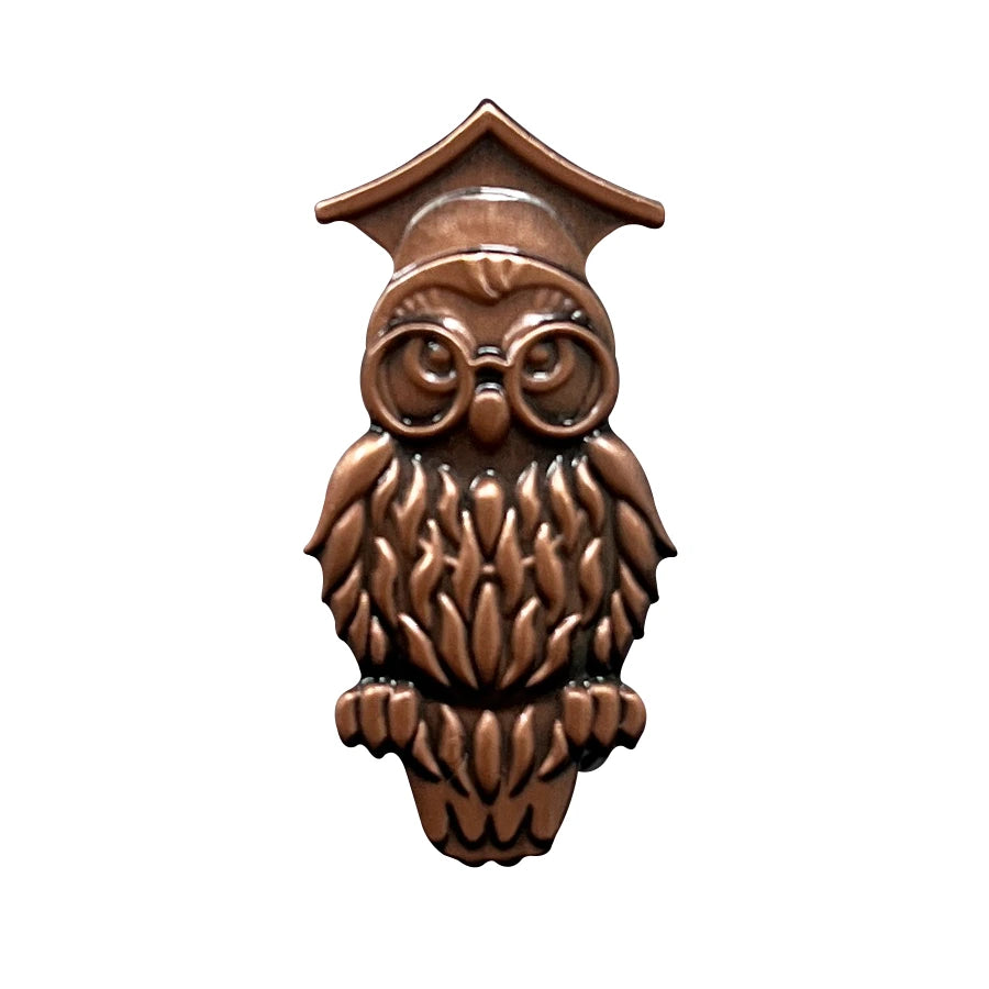 Brown Owl Badge | Owl Pin Badges For Sale – Badges UK