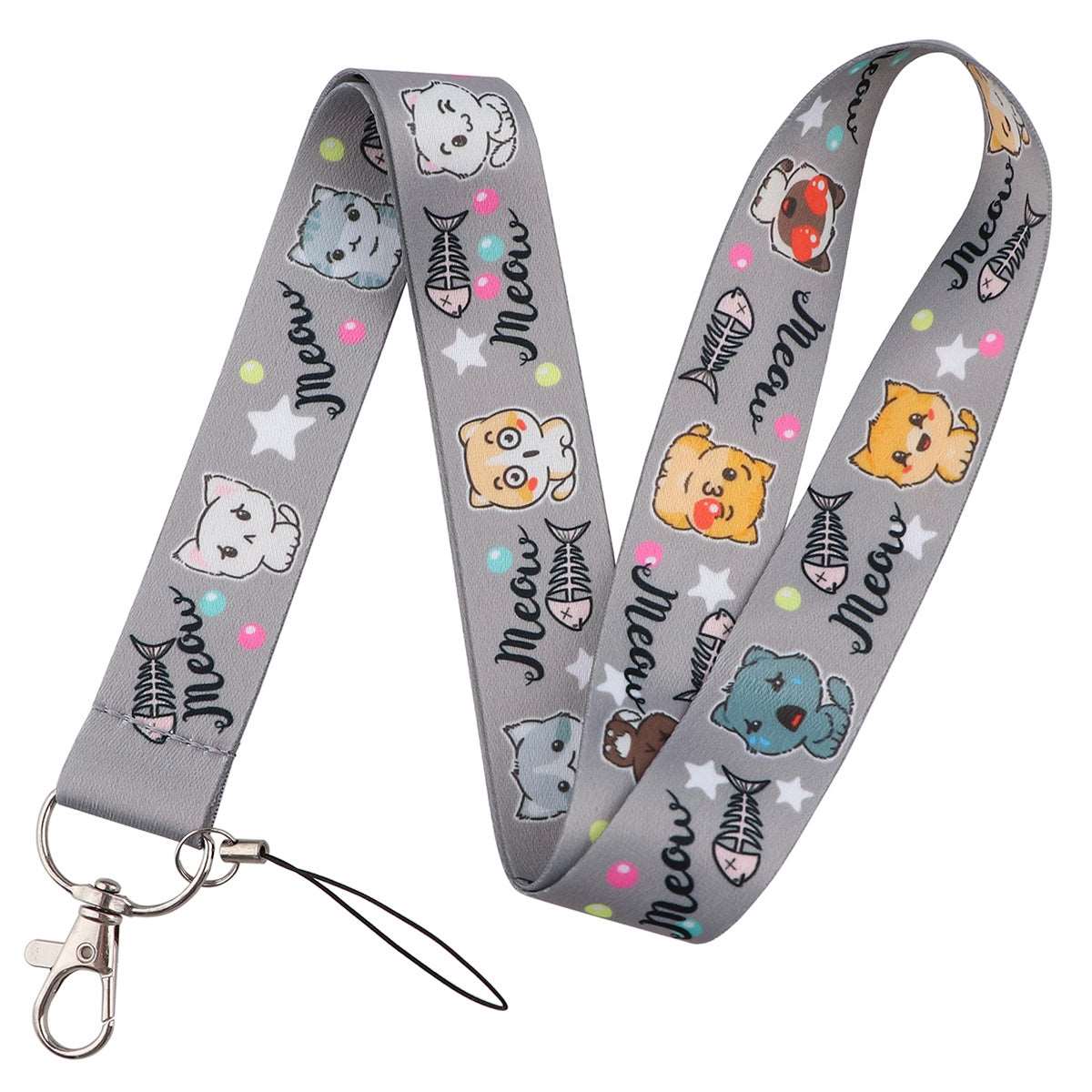 Cute Cat Lanyard | Badges UK