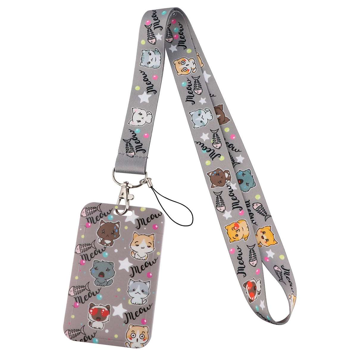 Cute Cat Lanyard | Badges UK