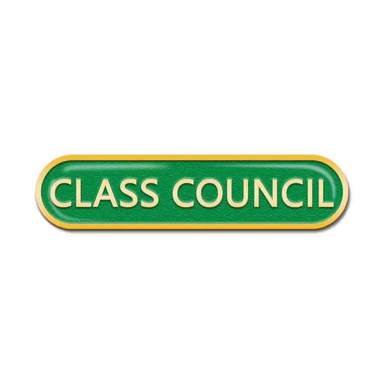 Class Council Bar Badge | Custom Badges - Badges UK