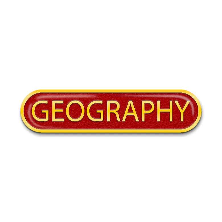 Geography Bar Badge | Only £0.79 by Badges UK