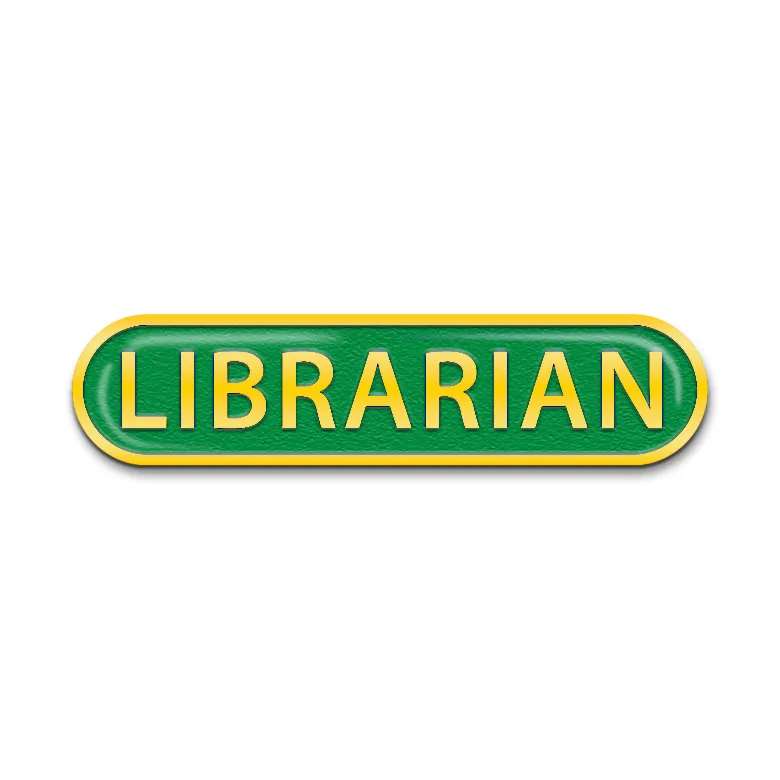 Student Librarian Badges | School Librarian Badges – Badges UK