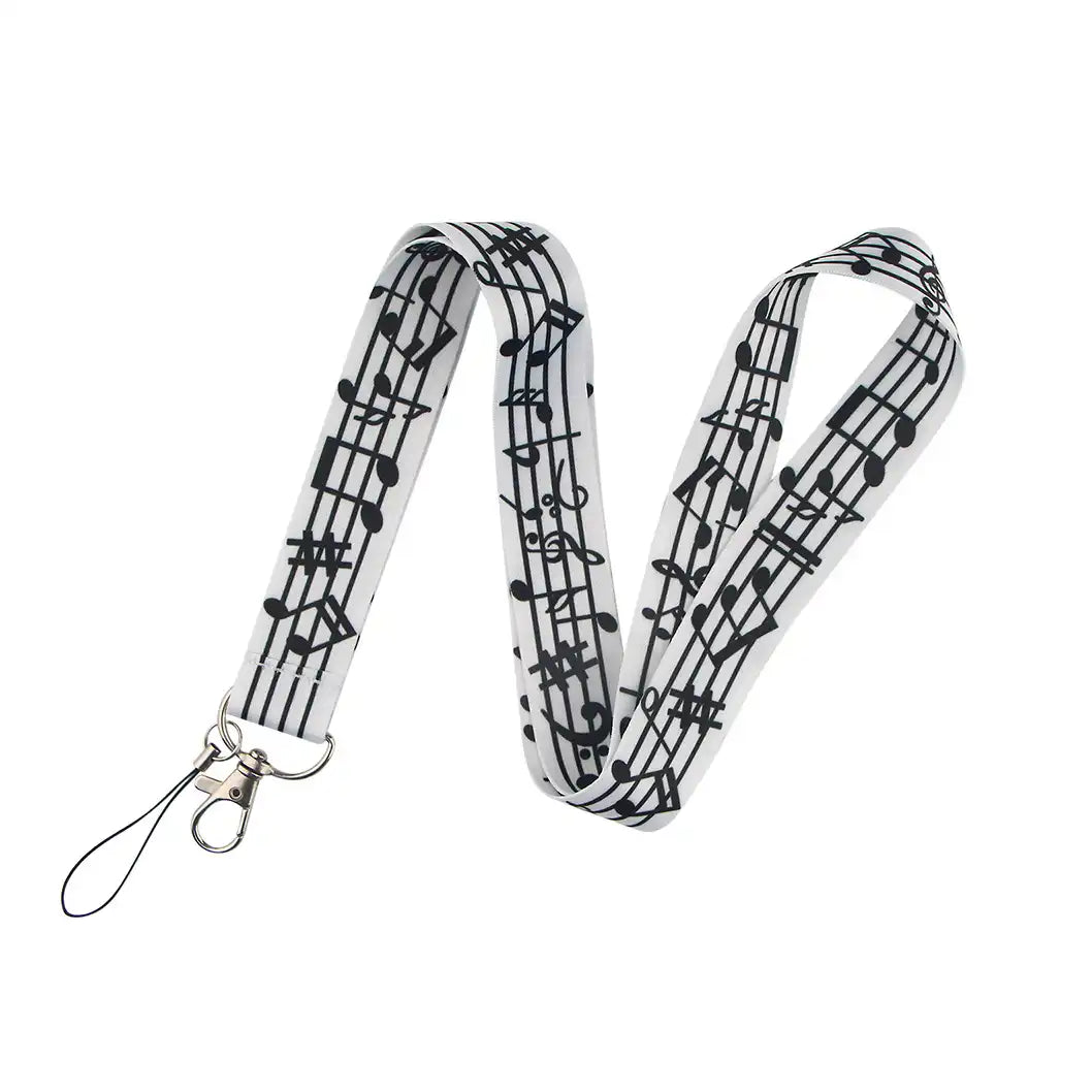 Music Lanyard | Custom Lanyards + FREE ART at Badges UK