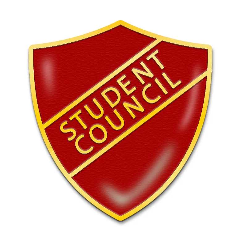 STUDENT COUNCIL Shield Badge – Badges UK