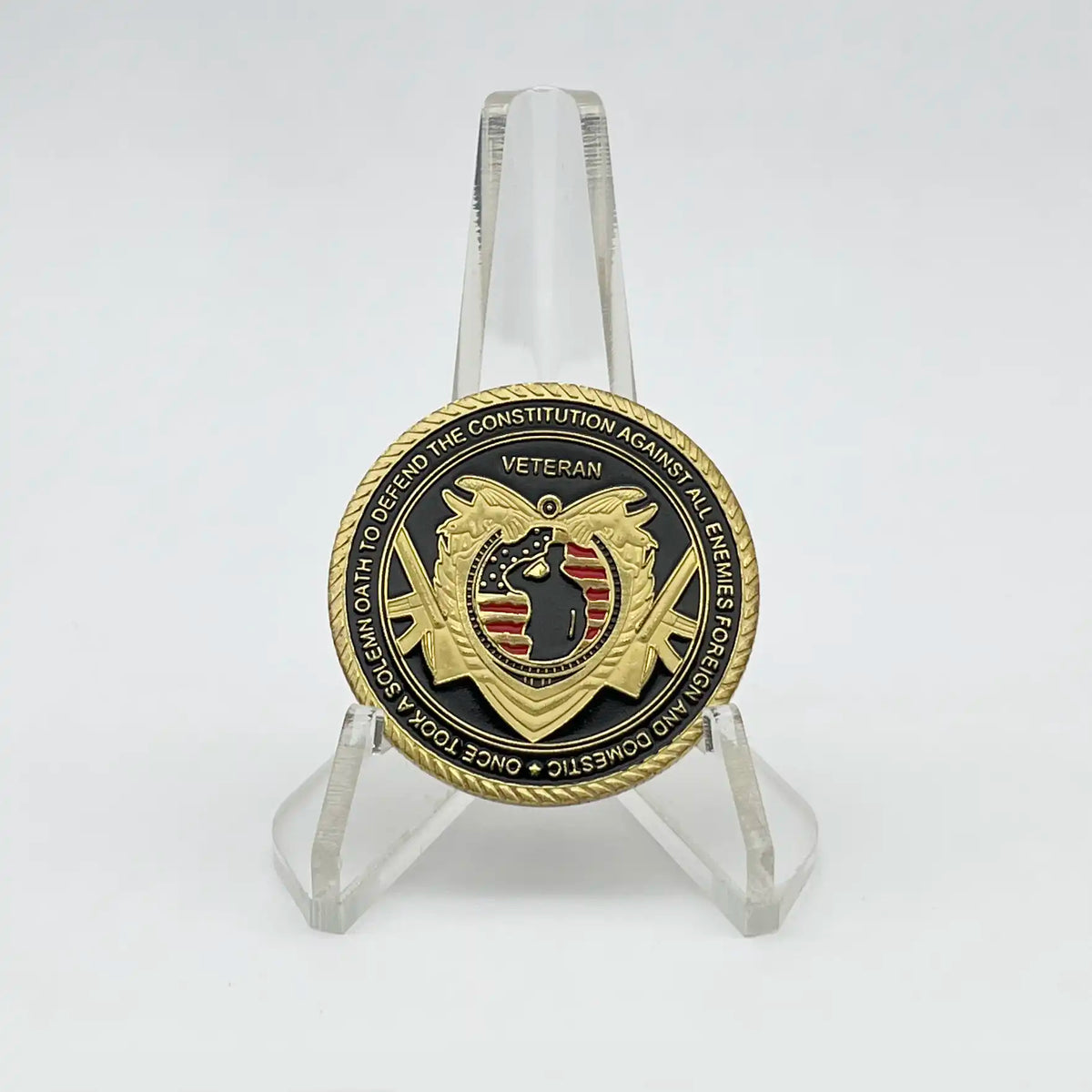 Veteran Challenge Coin | Challenge Coin Maker | Free Shipping | Badges UK
