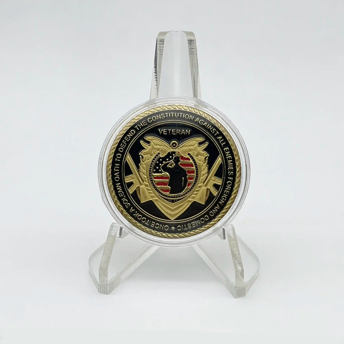 Veteran Challenge Coin | Challenge Coin Maker | Free Shipping | Badges UK